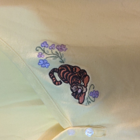 Disney | Tops | Vintage Tigger Embroidered Top | Poshmark